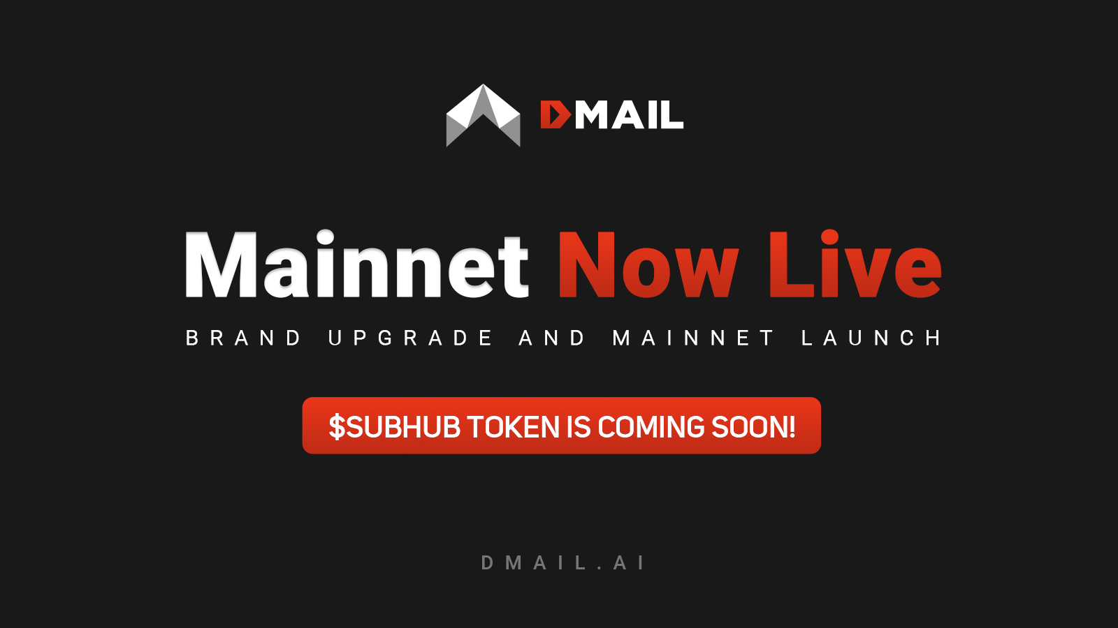 Dmail Network’s Brand Upgrade and Mainnet Launch Dmail Network’s Brand Upgrade and Mainnet Launch